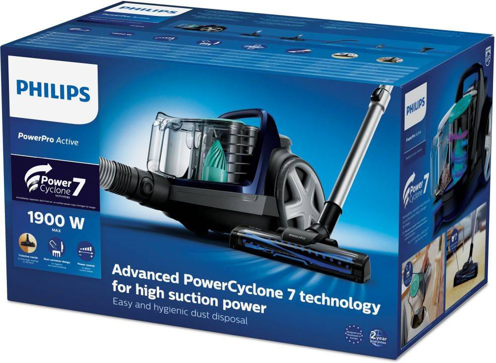 Пылесосы Philips PowerPro Compact и PowerPro